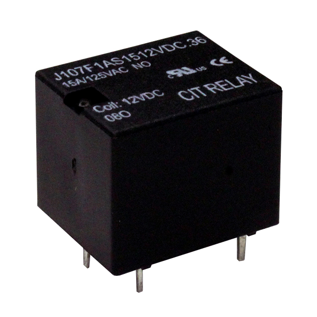 J107F1AS1512VDC.36 CIT Relay and Switch | Relays | DigiKey