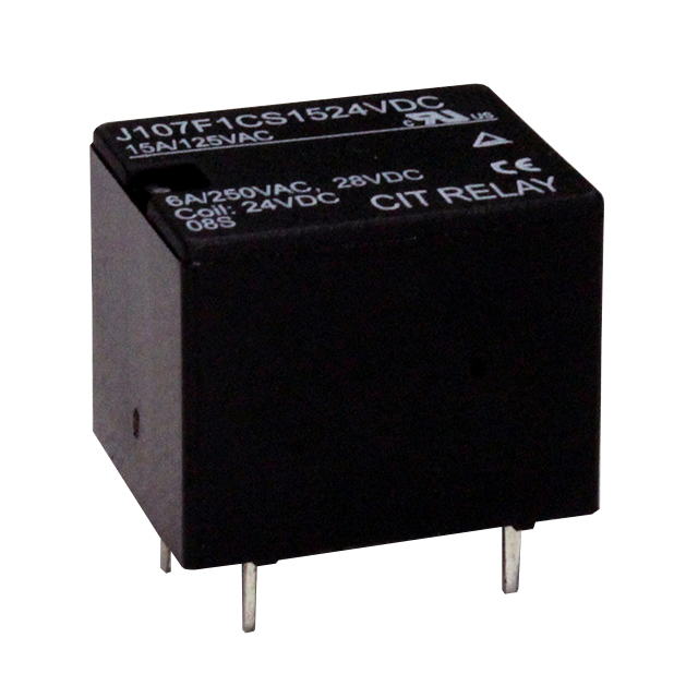 J107F1CS1524VDC.80 CIT Relay and Switch | Relays | DigiKey