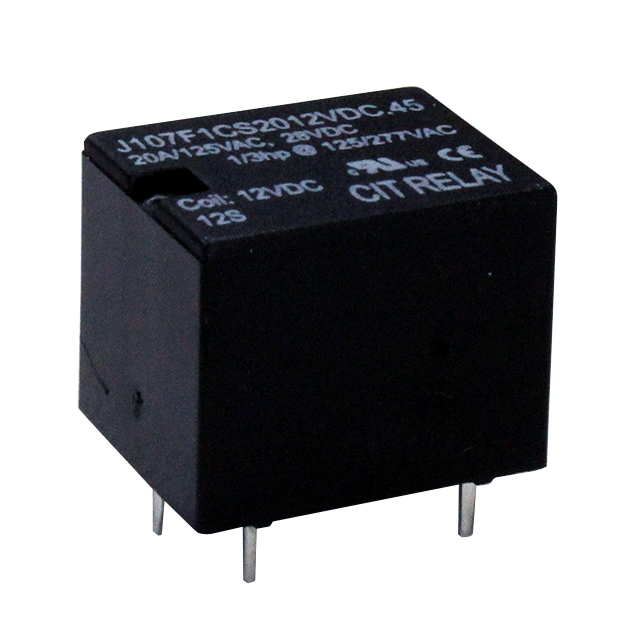 J107F1CS2012VDC.45 CIT Relay and Switch | Relays | DigiKey