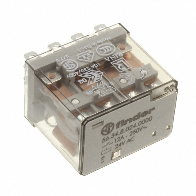 56.34.8.024.0000 Finder Relays, Inc. | Relays | DigiKey