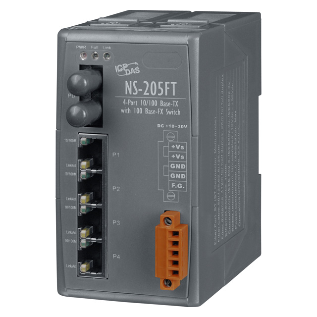 NS-205FT ICP DAS USA INC | Networking Solutions | DigiKey Marketplace