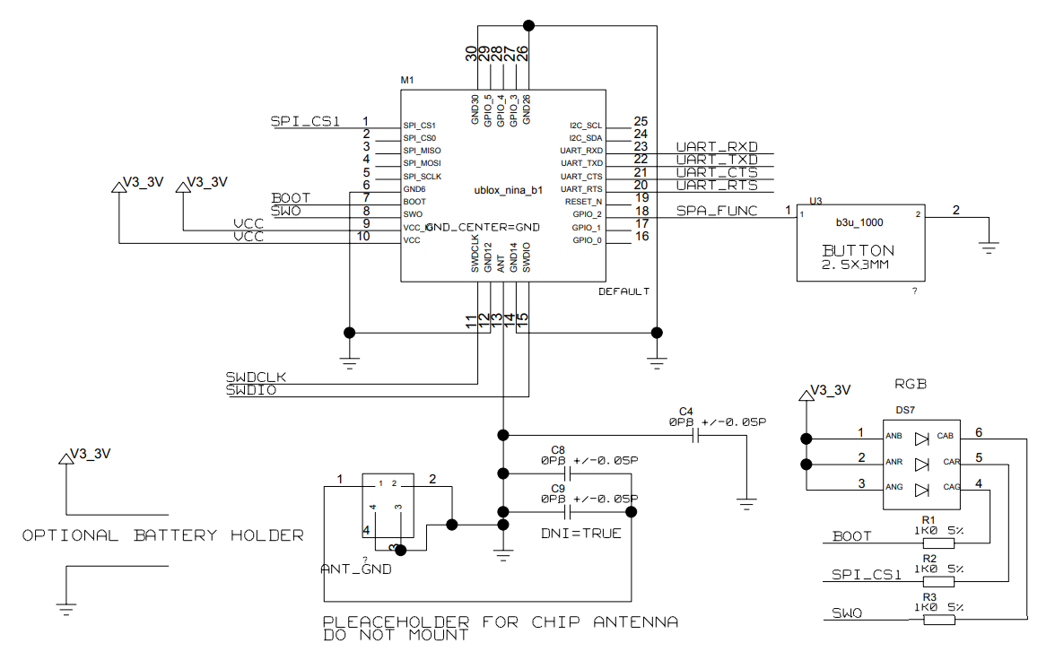 B204: Bluetooth Low Engery and 5.0 USB Dongle - NINA-B1