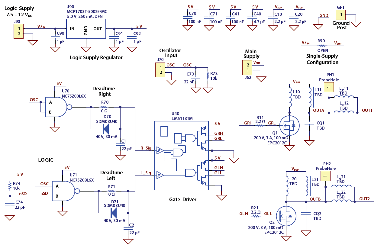 EPC9052: 1A, 0 ~ 40V, 15 MHz, Class E Amplifier