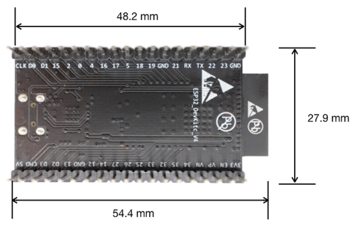 ESP32-DEVKITC-32D: Bluetooth, BLE, and WiFi MCU Module