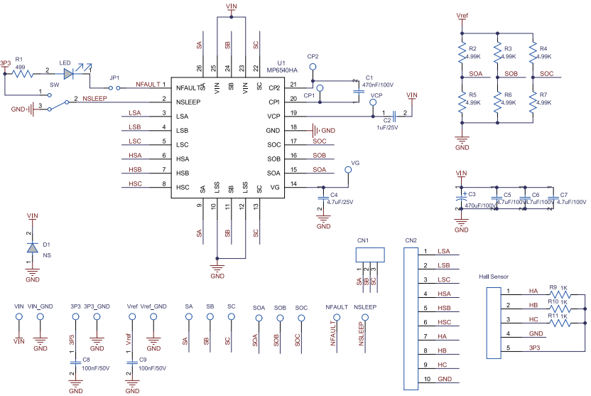 EV6540HA-U-00A: 6A, 50V 3-Phase BLDC Motor Driver