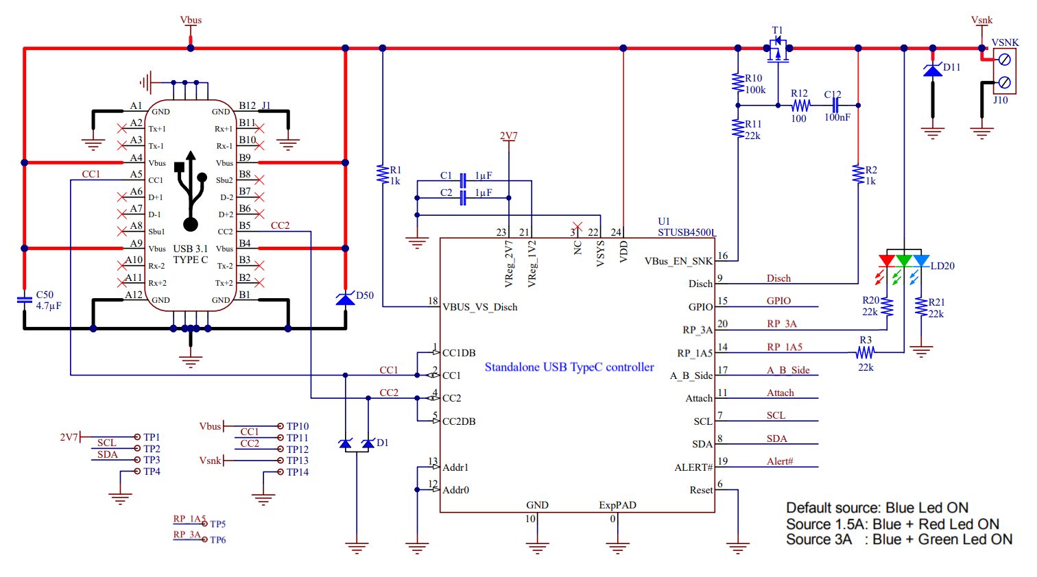 EVAL-SCS002V1: Standalone USB Type-C Port Controller for Power Sinking ...