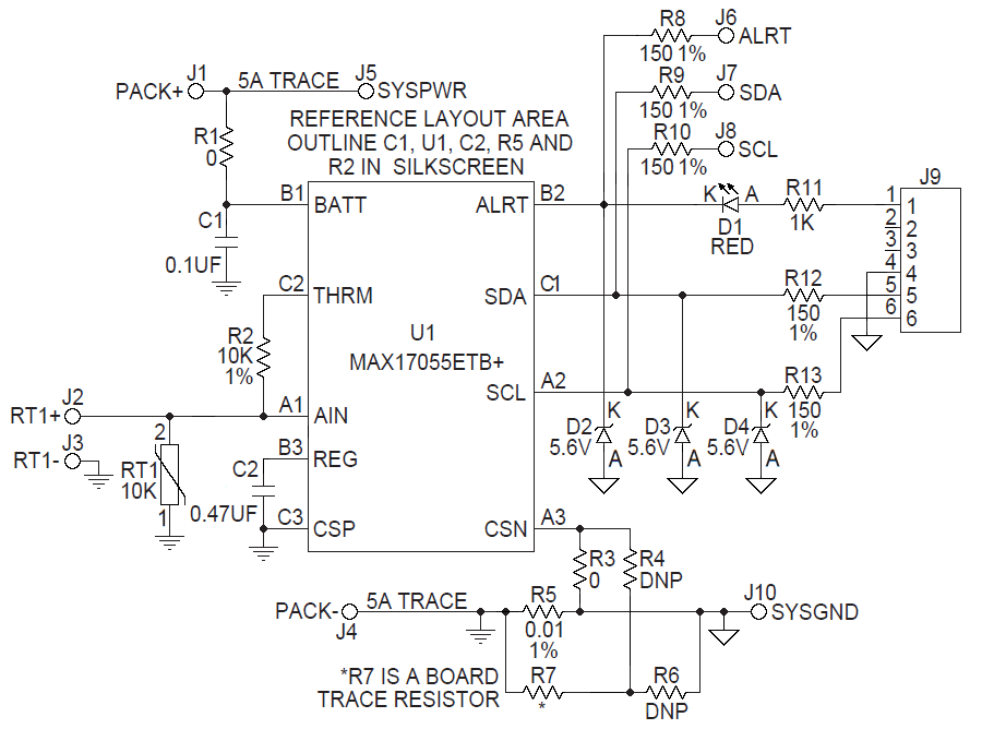 MAX17055XEVKIT#: 7µA 1-Cell Li-Ion Fuel Gauge