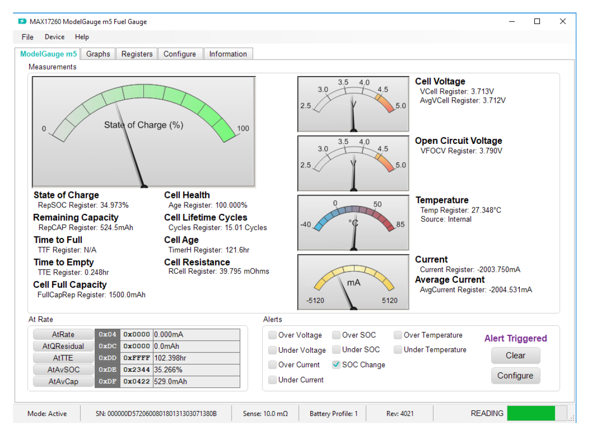 MAX17260XEVKIT#: 1-Cell Fuel Gauge with ModelGauge m5 EZ and Optional ...