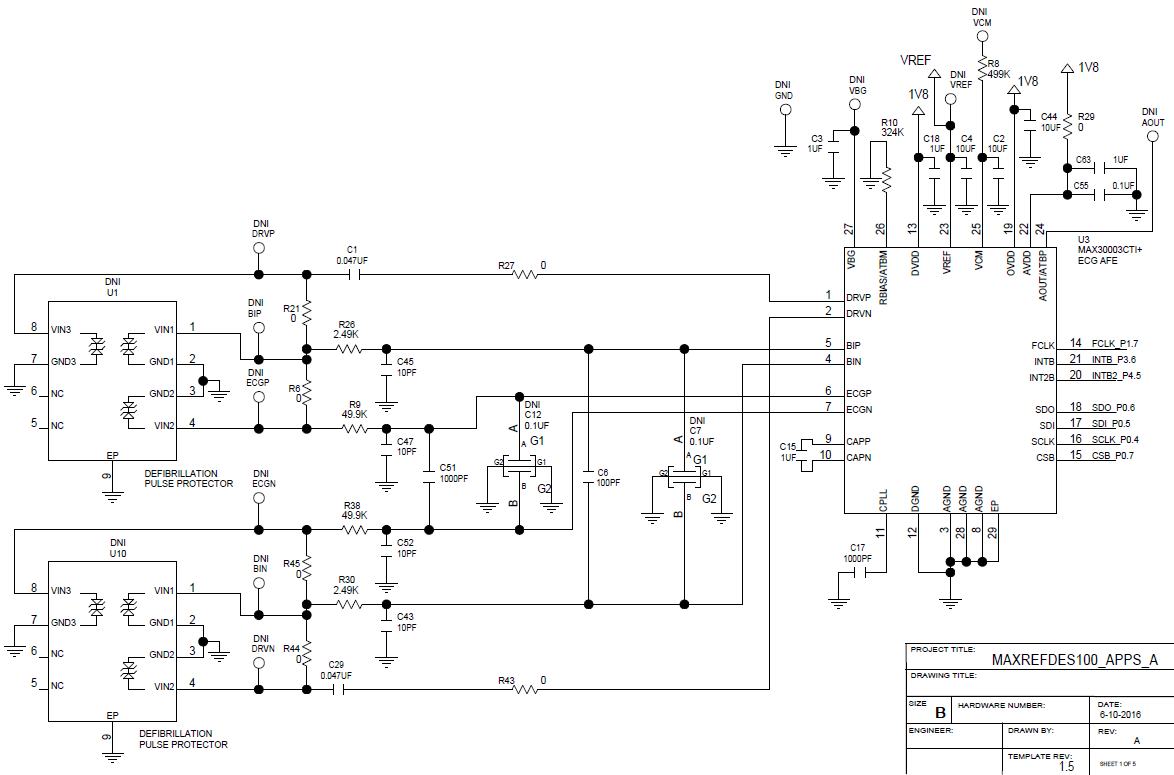 MAXREFDES100#: Health Sensor Platform