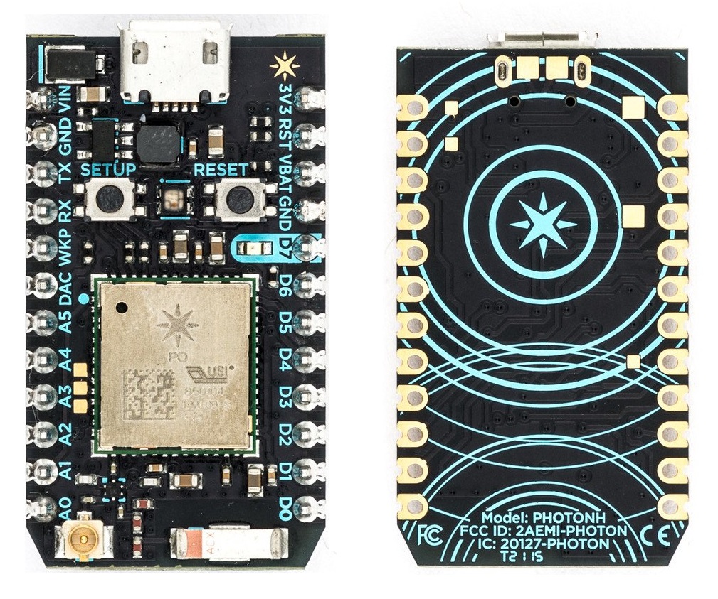 Particle Photon: Wi-Fi IoT Development Platform with Cloud IDE