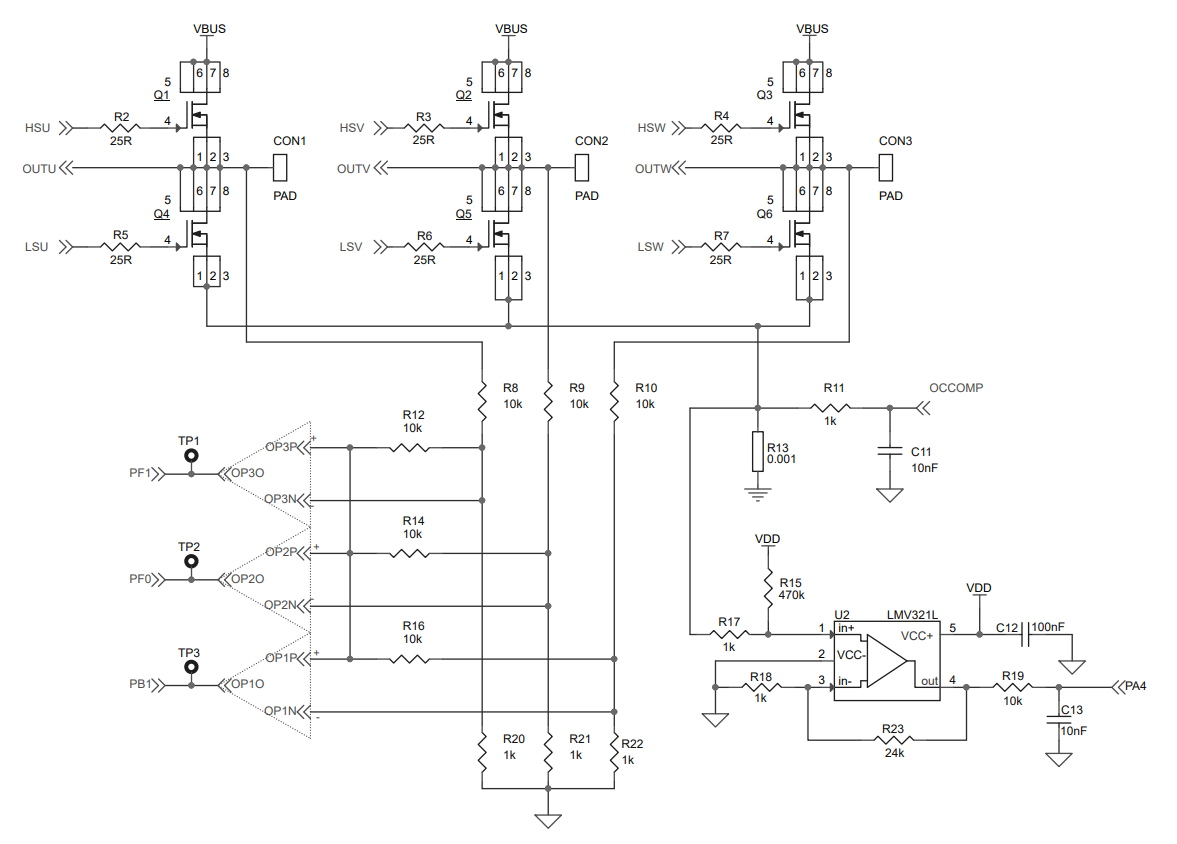 STEVAL-ESC002V1: 20A, 6.7 ~ 45 V, Three Phase Brushless Motor Controller