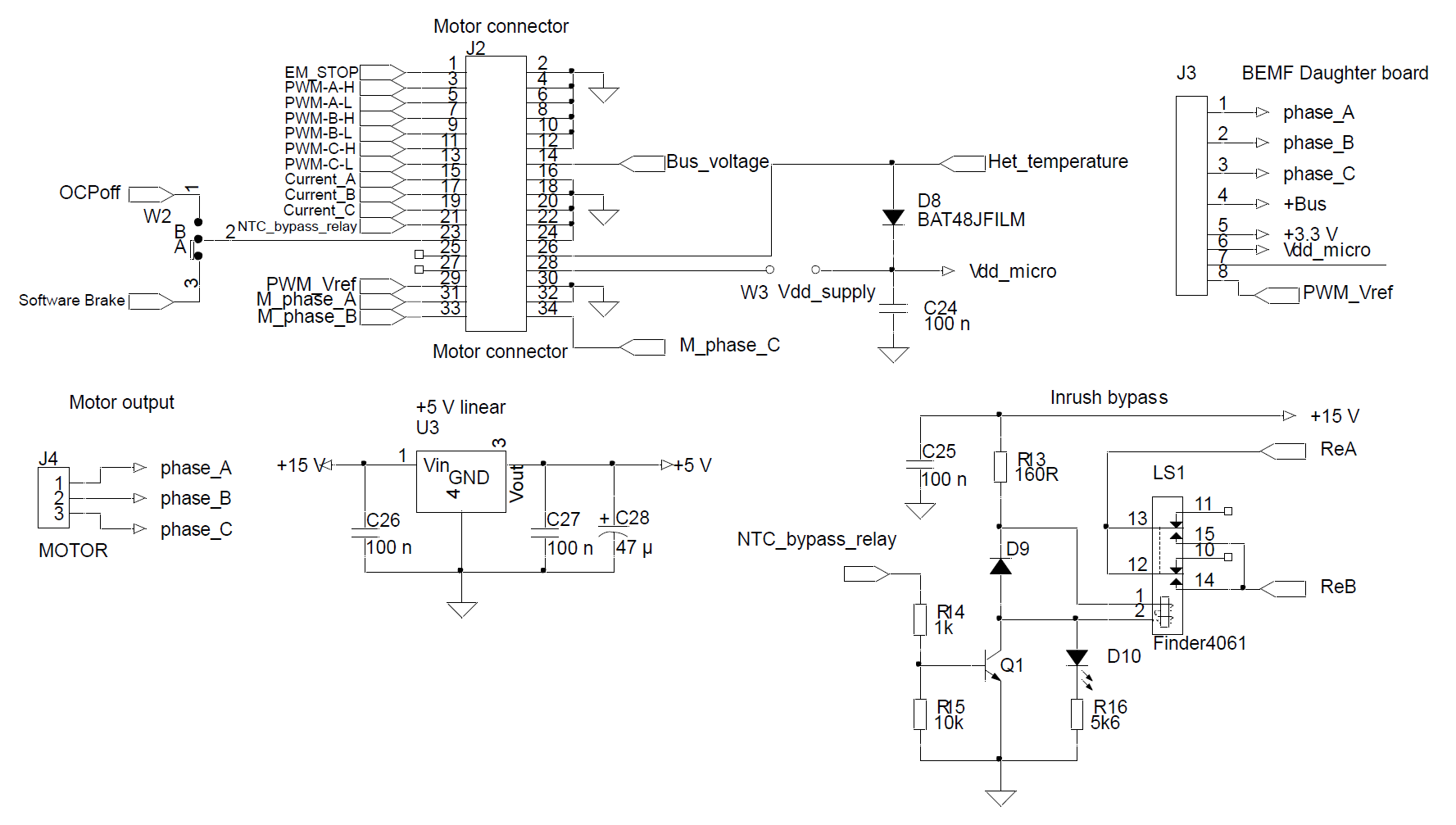 STEVAL-IHM028V2: 2 kW 3-Phase Motor Controller 90 ~ 285VAC, 125 ~ 400VDC