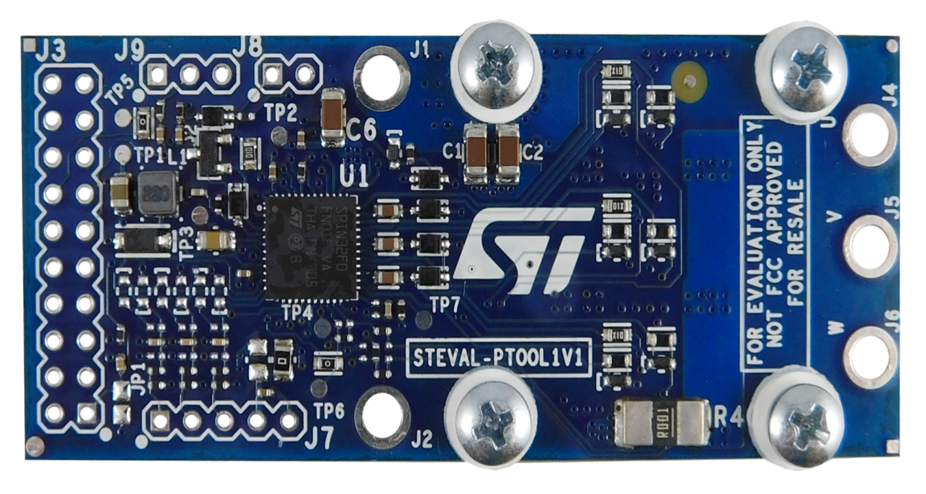 STEVAL-PTOOL1V1: 3-PH, BLDC, 15A, 2S ~ 6S in, Electronic Speed Control ...