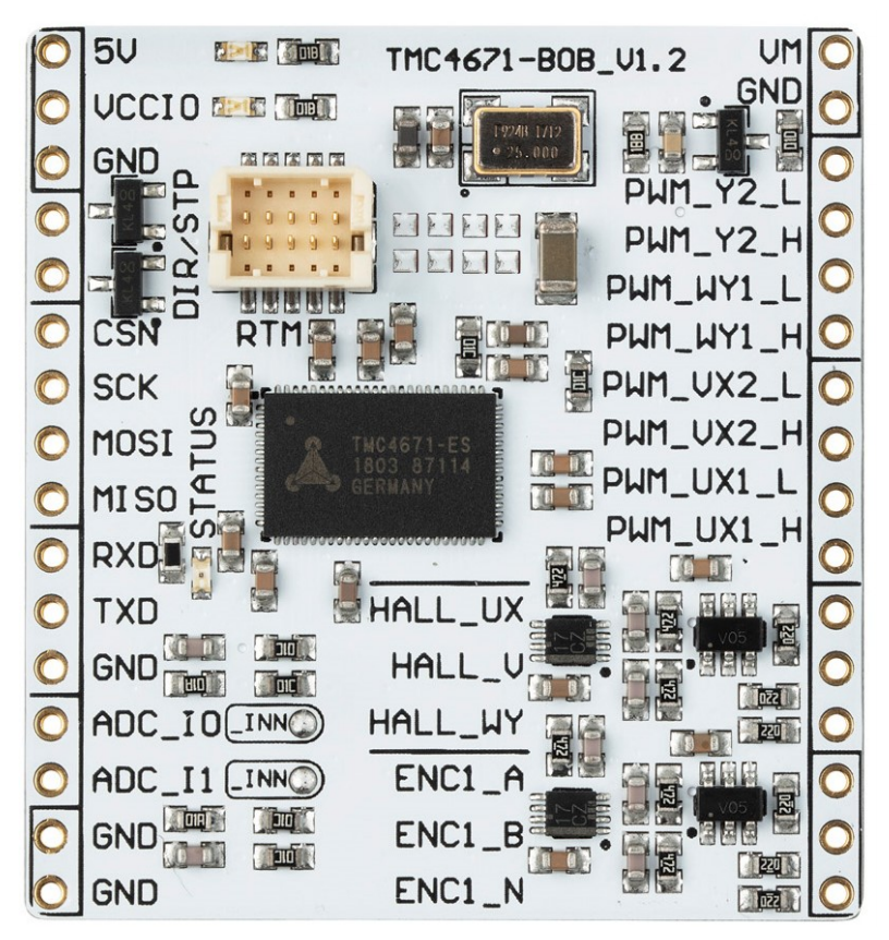 TMC4671-BOB: Fully Integrated Servo Controller with FOC for BLDC/PMSM ...