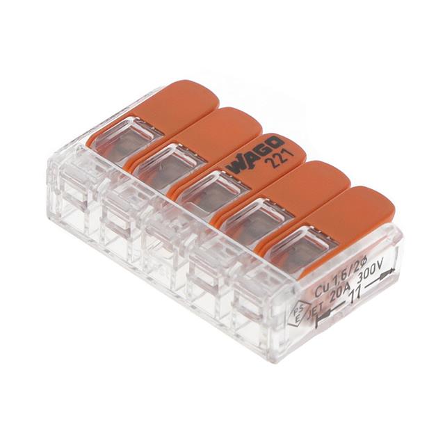221-415/996-010 WAGO Corporation | 連接器、互連元件 | DigiKey