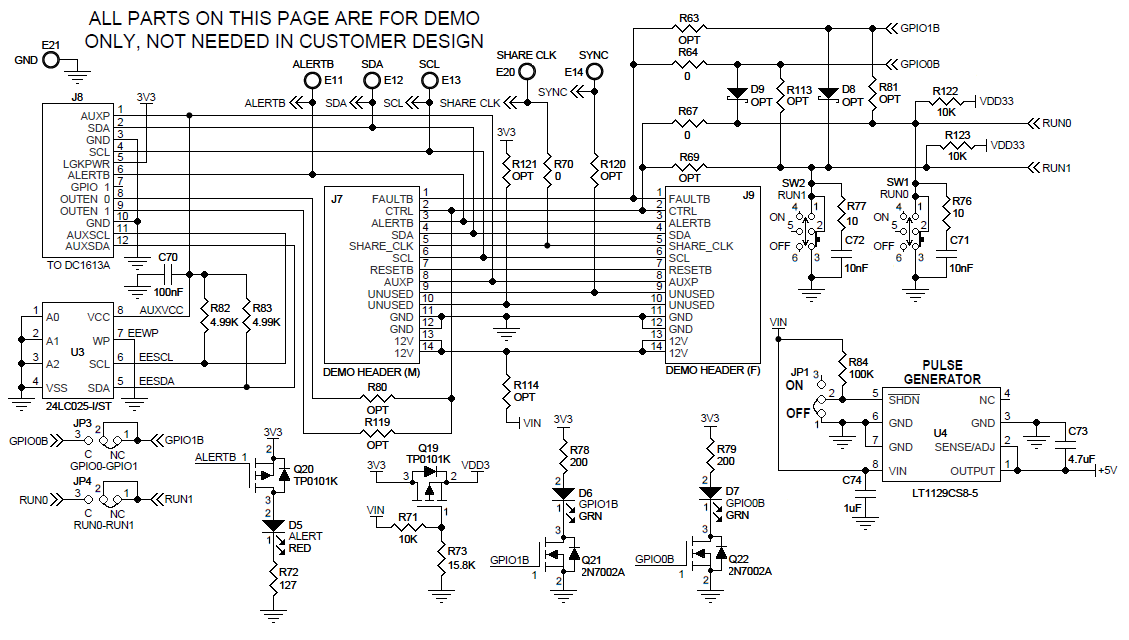 DC2089A-B: 1V @ 80A, 7 ~ 14V in, Buck