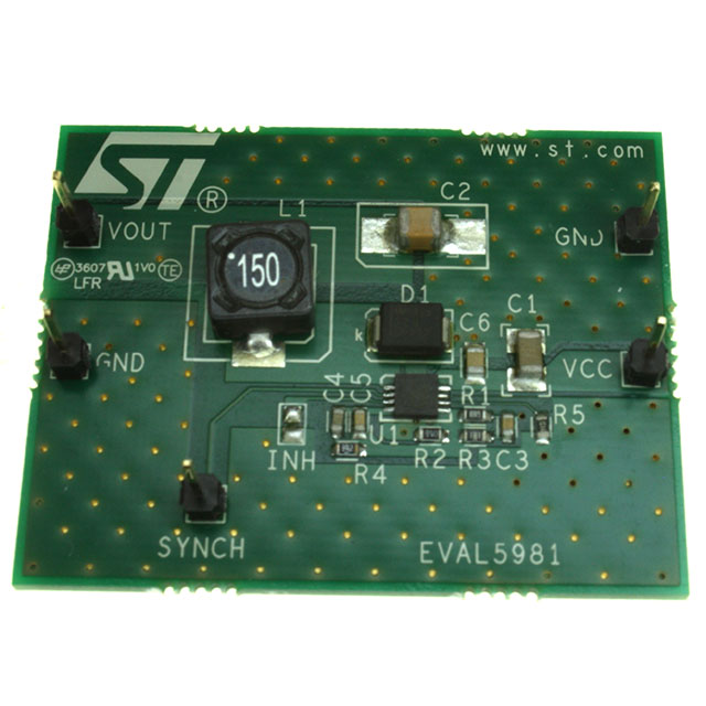 EVAL5981: 3.3V @ 1A, 3.3 ~ 18V in