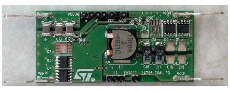 EVAL6725: 3.3V @ 20A, 4.5 ~ 14 V in